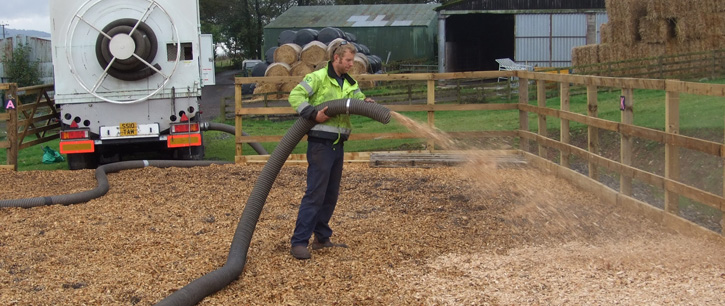 Blower Truck delivery – Forth Resource Management Ltd